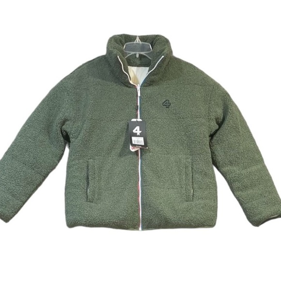Four Laps | Jackets & Coats | Down Fill Reversible Puffer Fleece Polar ...